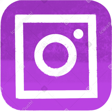 PNG 및 SVG의 Purple instagram logo 일러스트