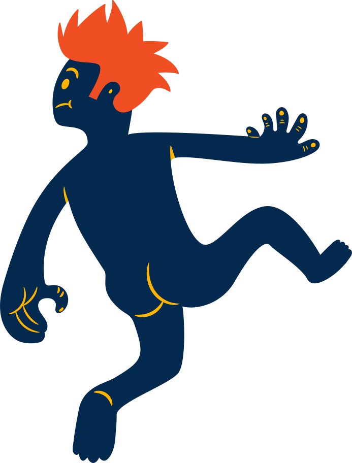 Man float Illustration in PNG, SVG