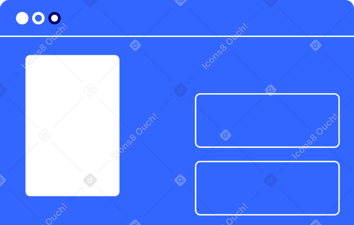 Interface Illustration in PNG, SVG