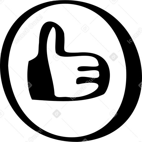 Thumbs up symbol PNG, SVG