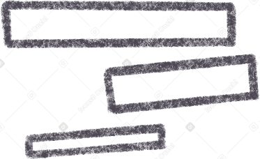 Three columns of text Illustration in PNG, SVG