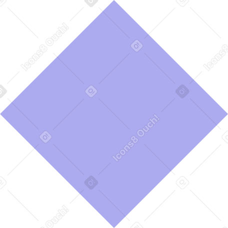 Purple rhombus Illustration in PNG, SVG