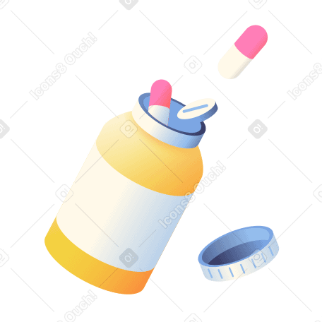 Prescription Bottle Drawing