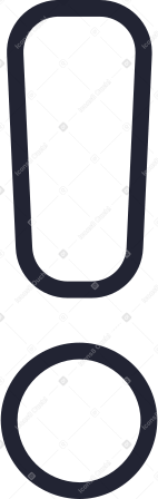 Exclamation point Illustration in PNG, SVG