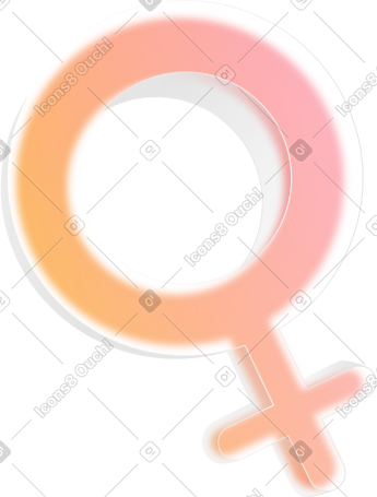 Female gender sign PNG, SVG