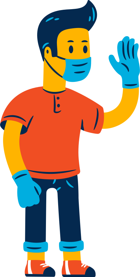 The masked man Illustration in PNG, SVG
