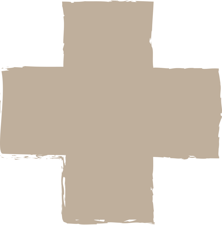 Light grey cross Illustration in PNG, SVG