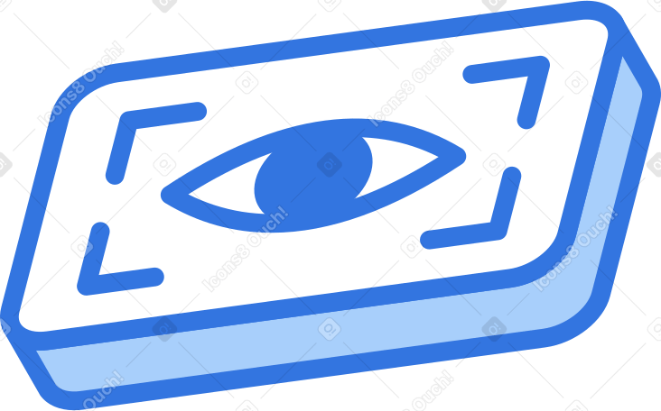 Machine vision icon PNG, SVG