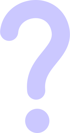 Lilac question mark Illustration in PNG, SVG