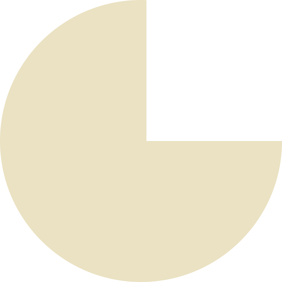 Beige pie chart Illustration in PNG, SVG