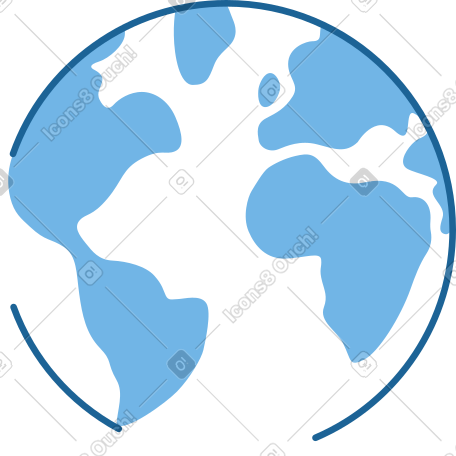 Earth globe PNG, SVG