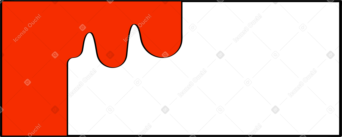 Paint streaks Illustration in PNG, SVG