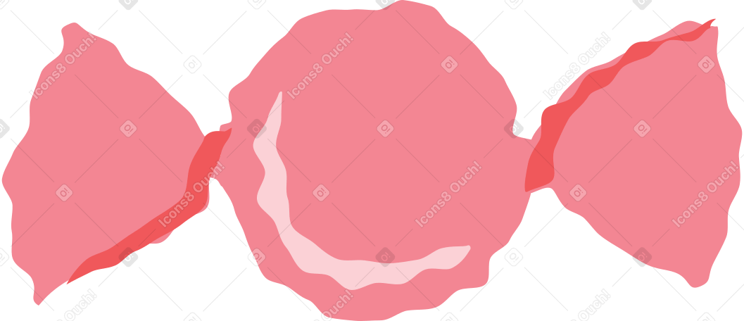 Wrapped candy Illustration in PNG, SVG
